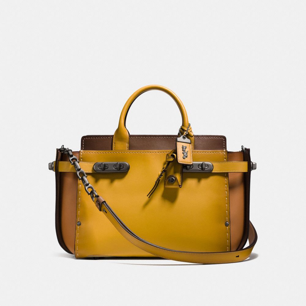 COACH: Coach Double Swagger in Colorblock