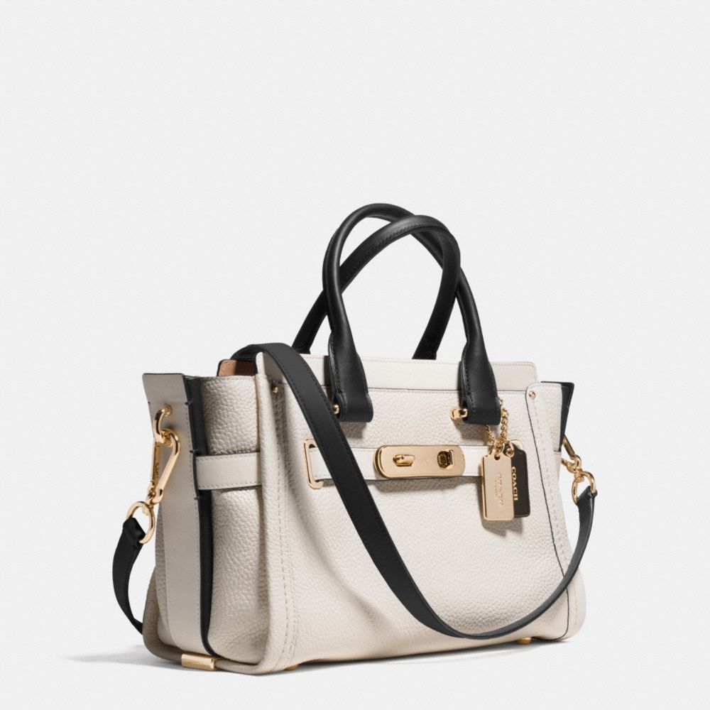 COACH Designer Handbags | Coach Swagger 27 Carryall In Colorblock Leather