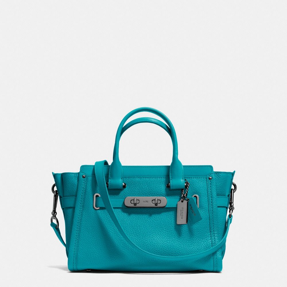 Coach Swagger 27 In Pebble Leather