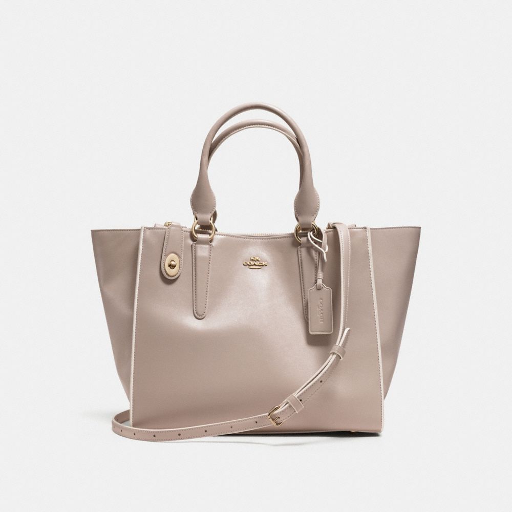 COACH Designer Handbags | Crosby Carryall In Colorblock Leather