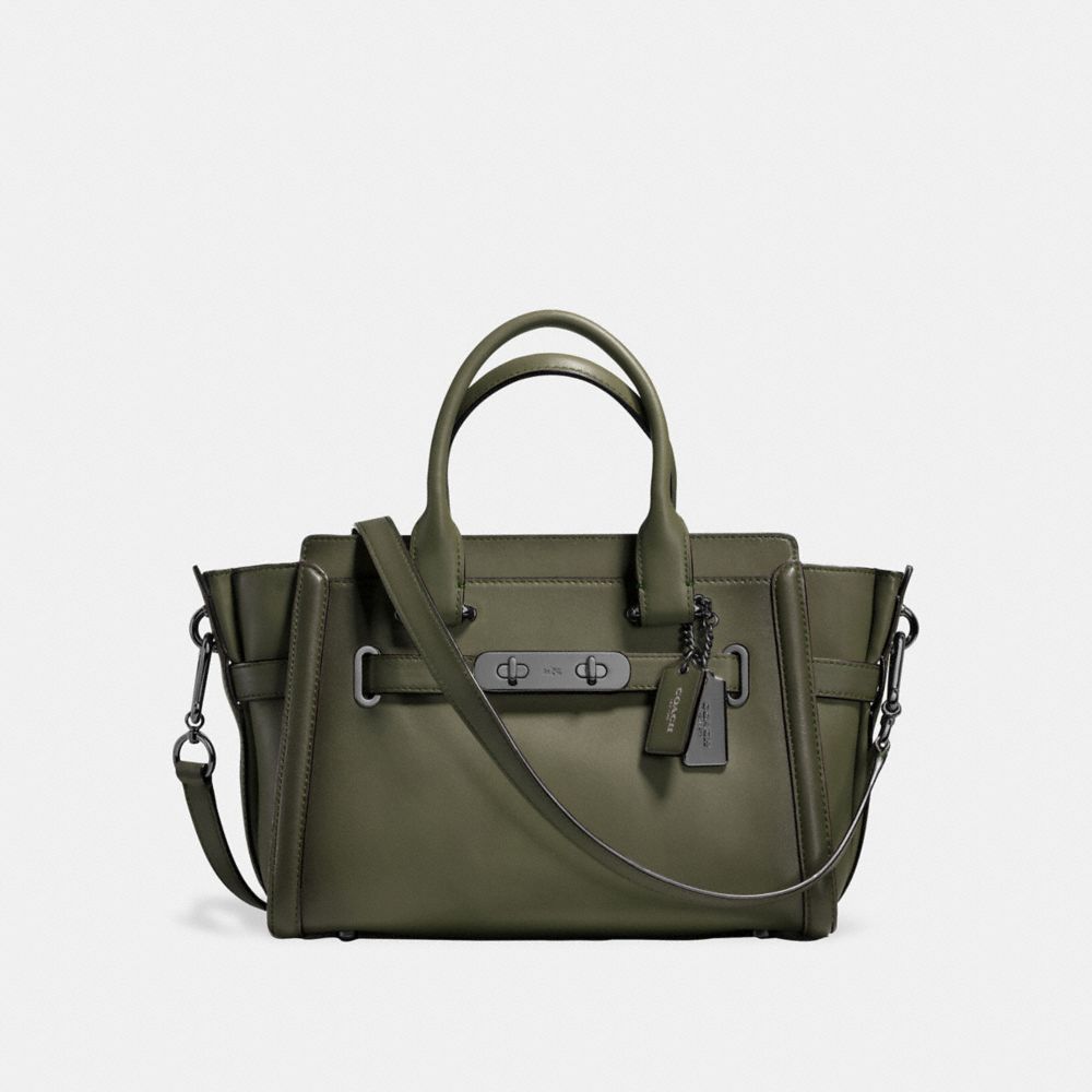 COACH: Coach Swagger 27 in Burnished Leather