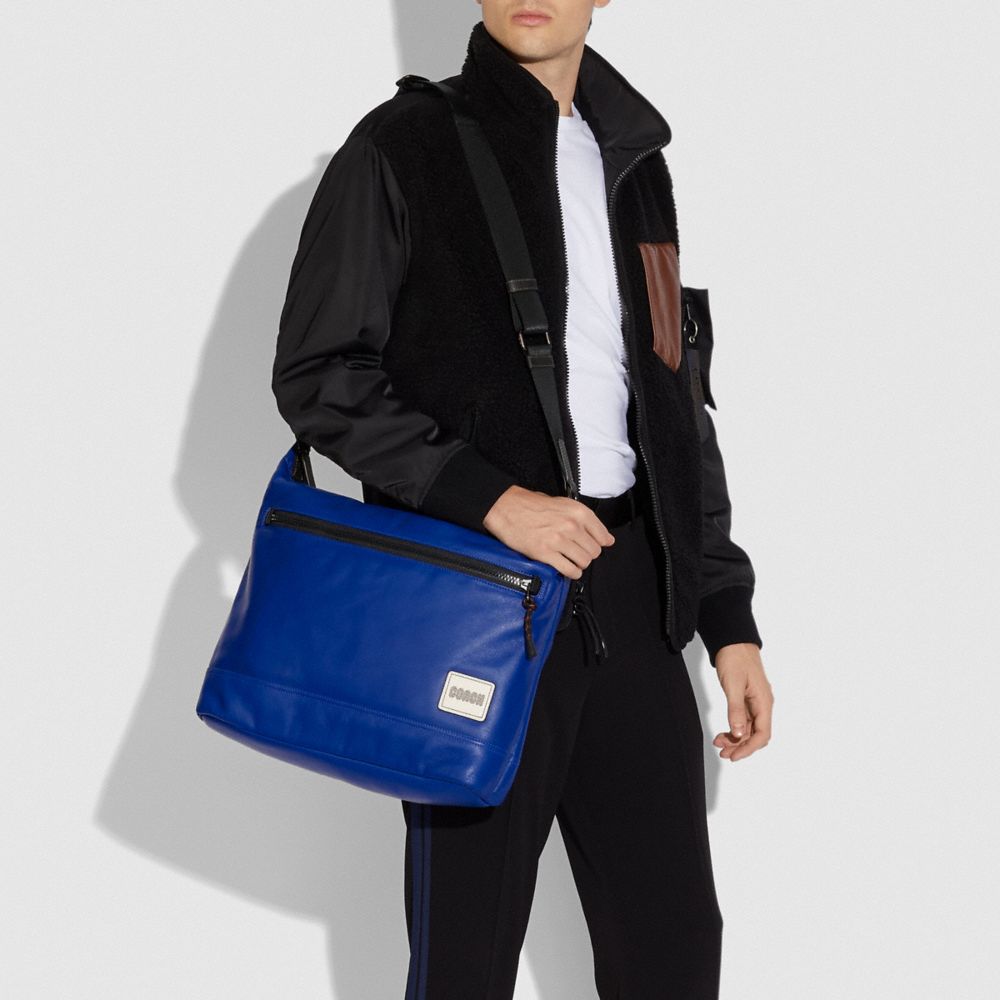 Coach Pacer Messenger Sport Blue Bag - munimoro.gob.pe