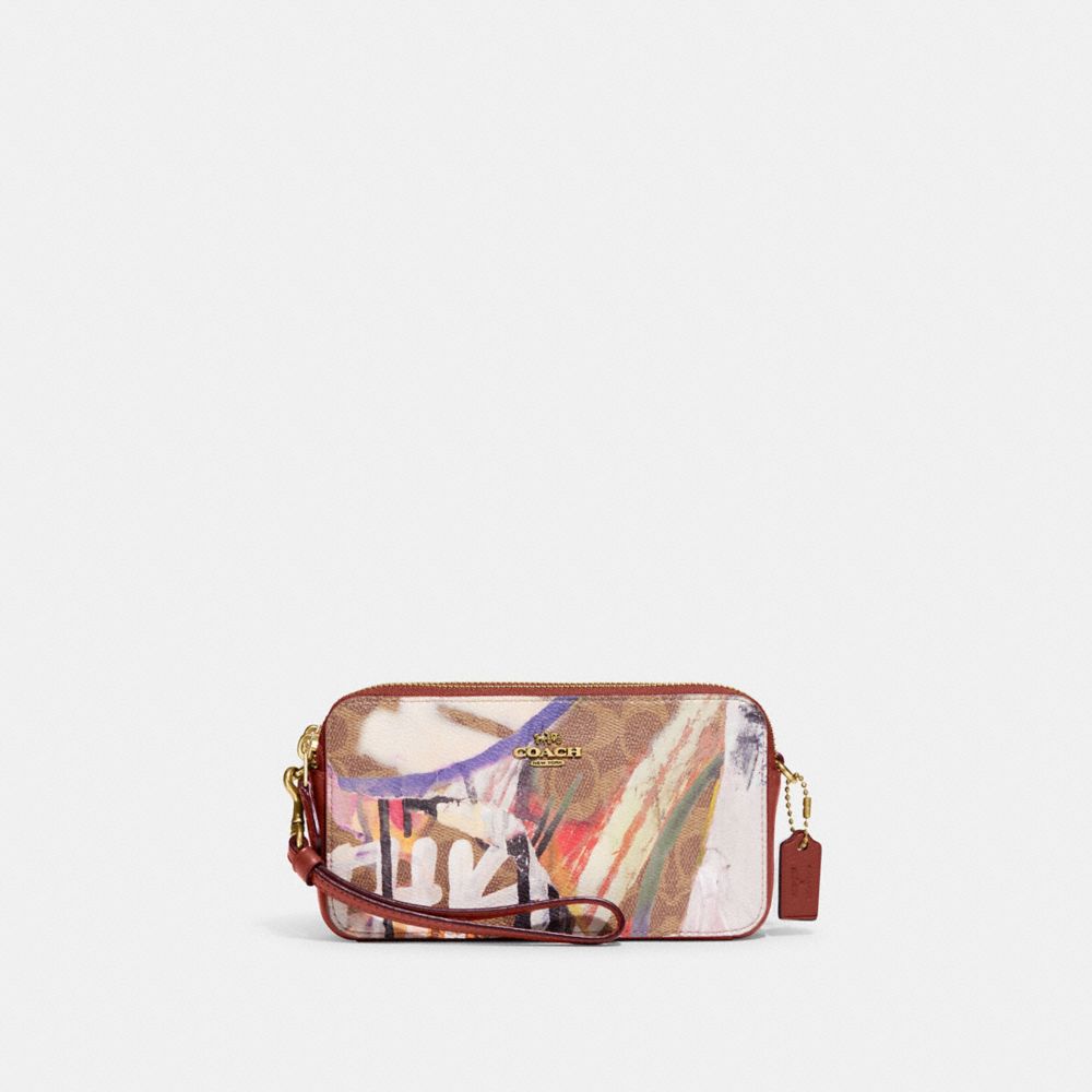 Coach X Mint + Serf Kira Crossbody In Signature Canvas In White | ModeSens