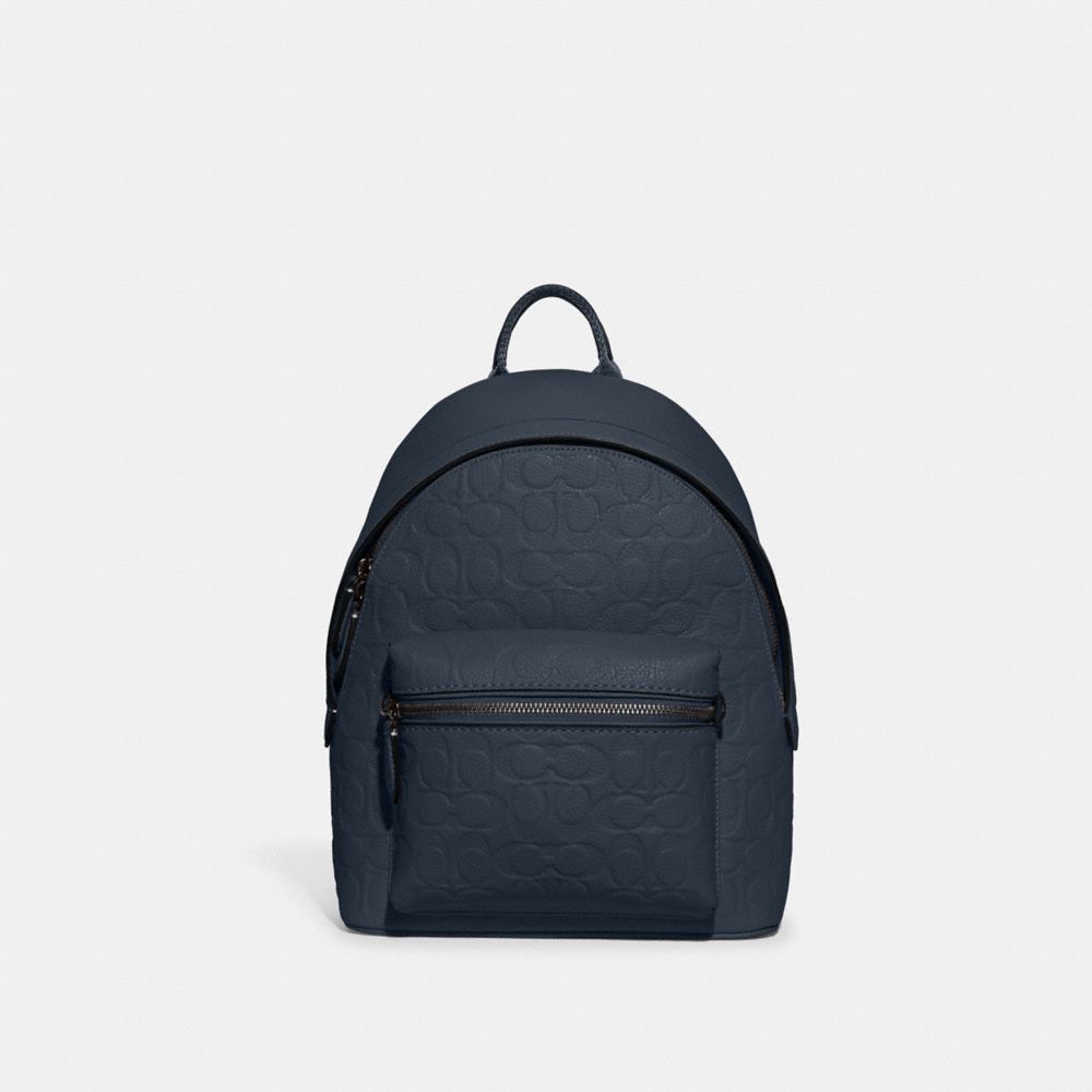 Coach Charter Backpack 24 In Signature Leather | ModeSens